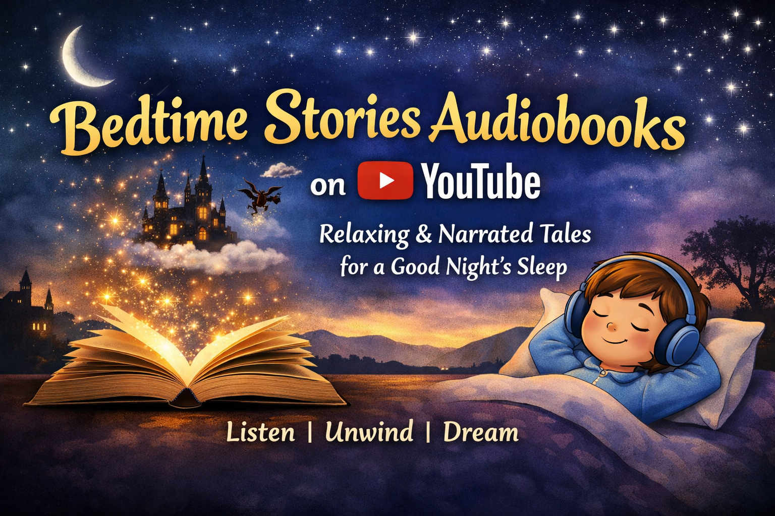 Bedime Stories - YouTube videos for Bedtime, Relaxation, and Story ...