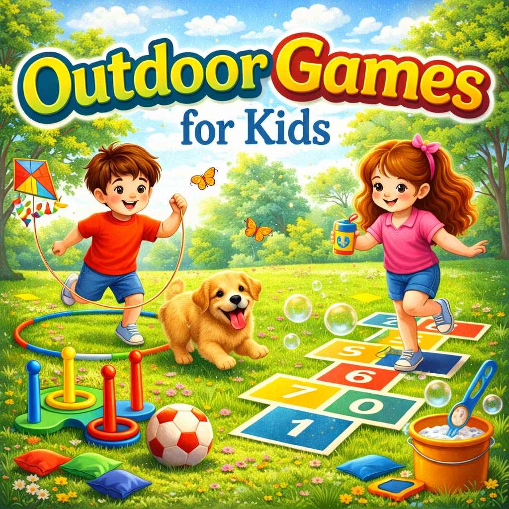 Outdoor Games for Kids - Smart Kids 123